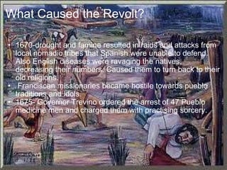 Pueblo revolt of 1680 | PPT