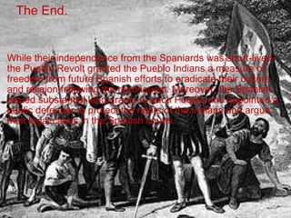Pueblo revolt of 1680 | PPT