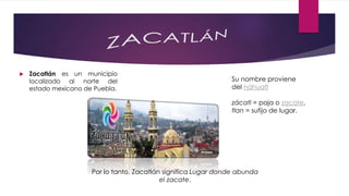 PUEBLOS MAGICOS *ZACATLAN DE LAS MANZANAS* | PPSX