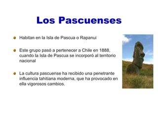Pueblos originarios de Chile | PPTX