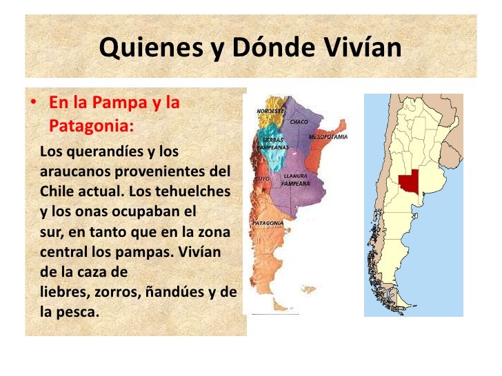 Pueblos originarios de argentina