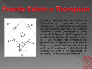Puentes de medicion | PPTX