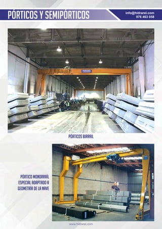 Puentes grúa y pórticos | PDF