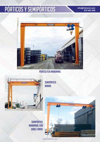 Puentes grúa y pórticos | PDF
