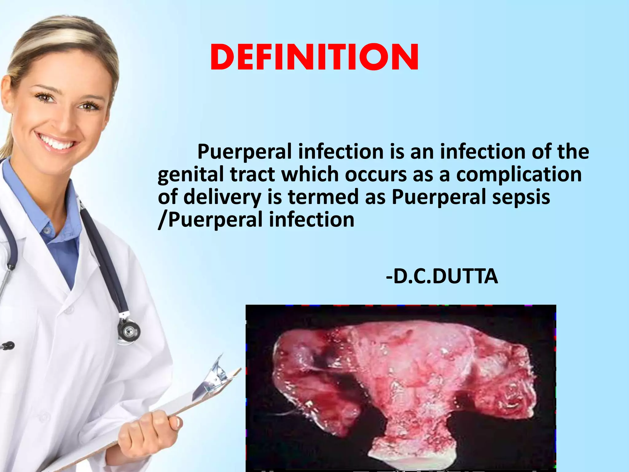 Puerperal infections | PPTX
