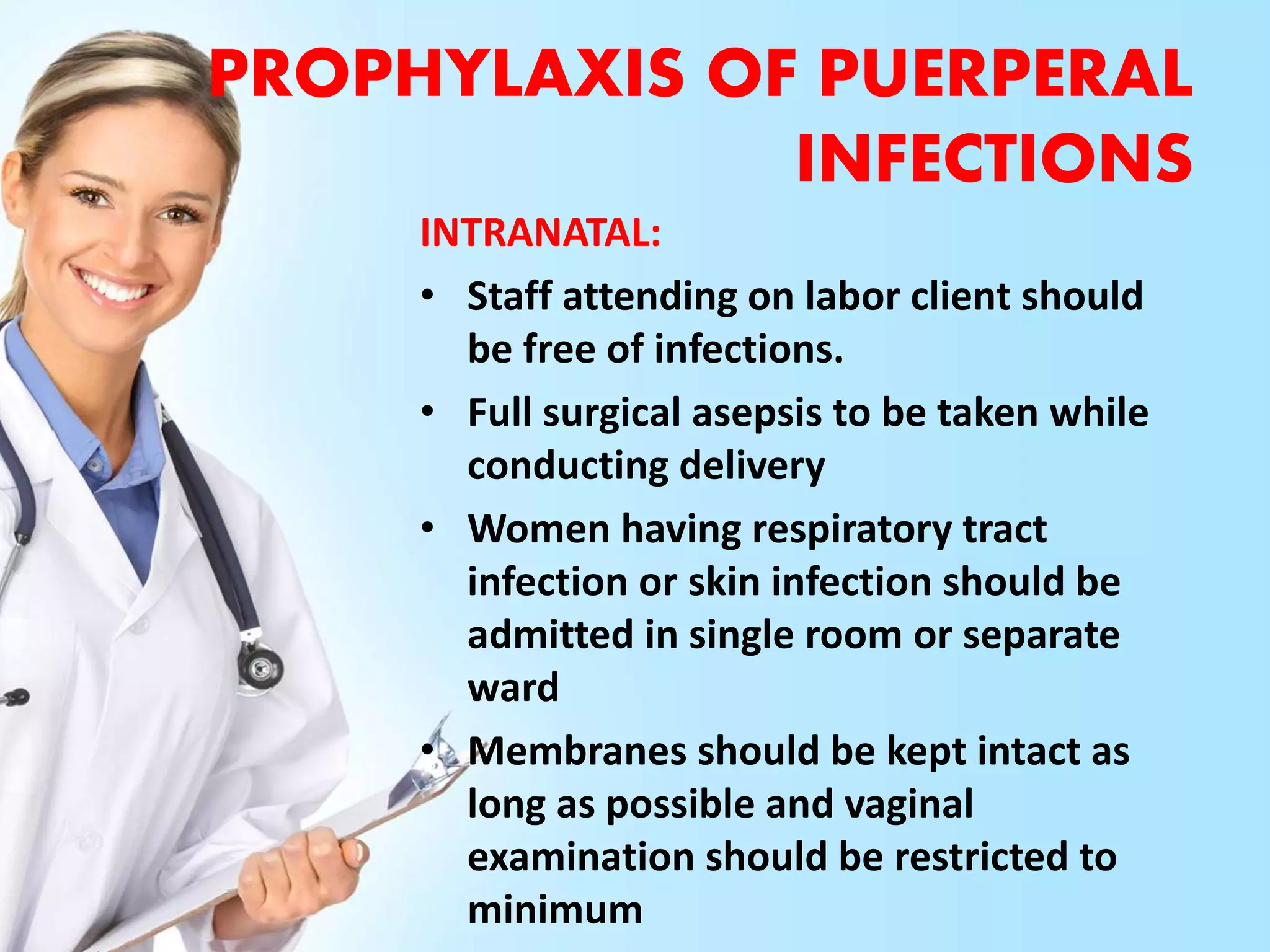Puerperal infections | PPTX