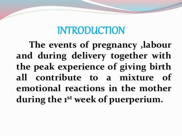 Puerperal mental disorder | PPTX | Pregnancy | Reproductive Health