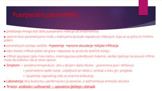 Puerperalna infekcija | PPT