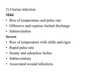 Puerperal pyrexia & sepsis | PPTX