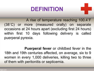 Puerperal sepsis | PPT