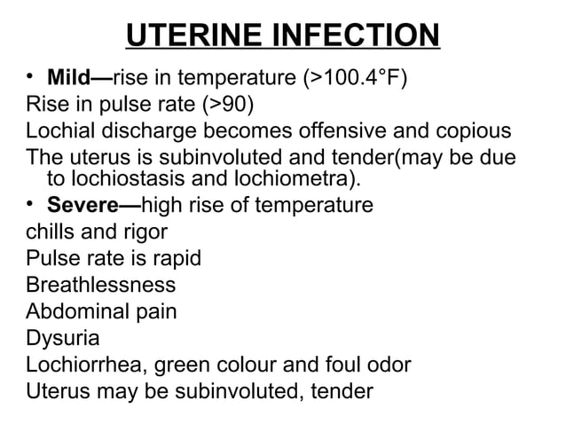 Puerperal sepsis | PPT