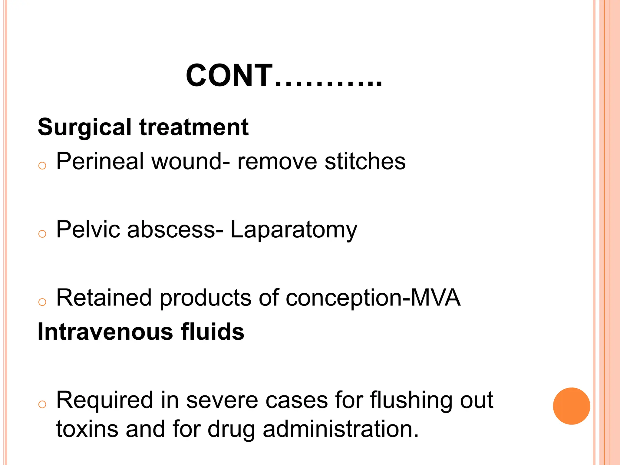 PUERPERAL SEPSIS presentation for medical students | PPT