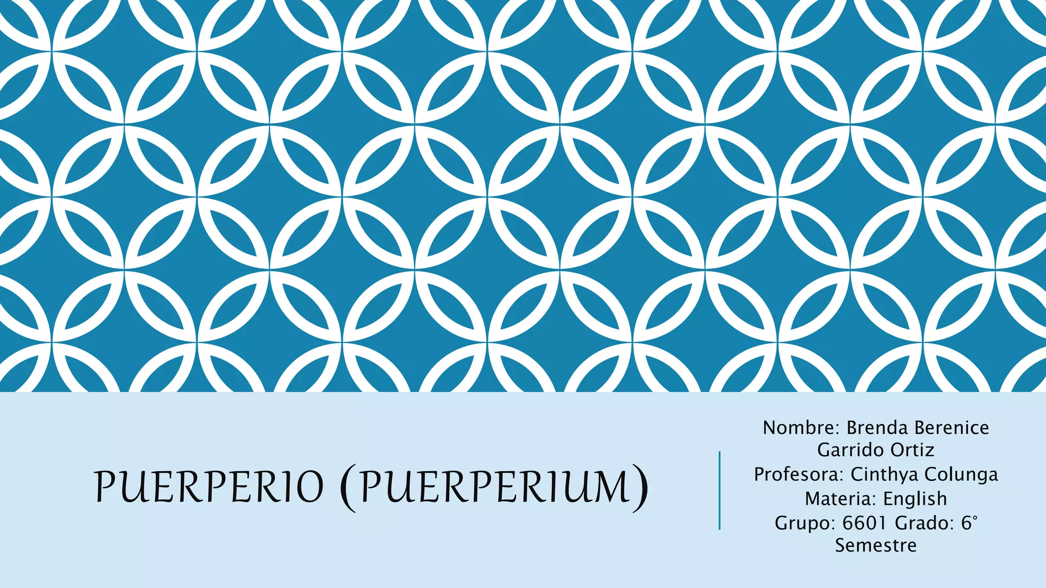 Puerperium | PPT
