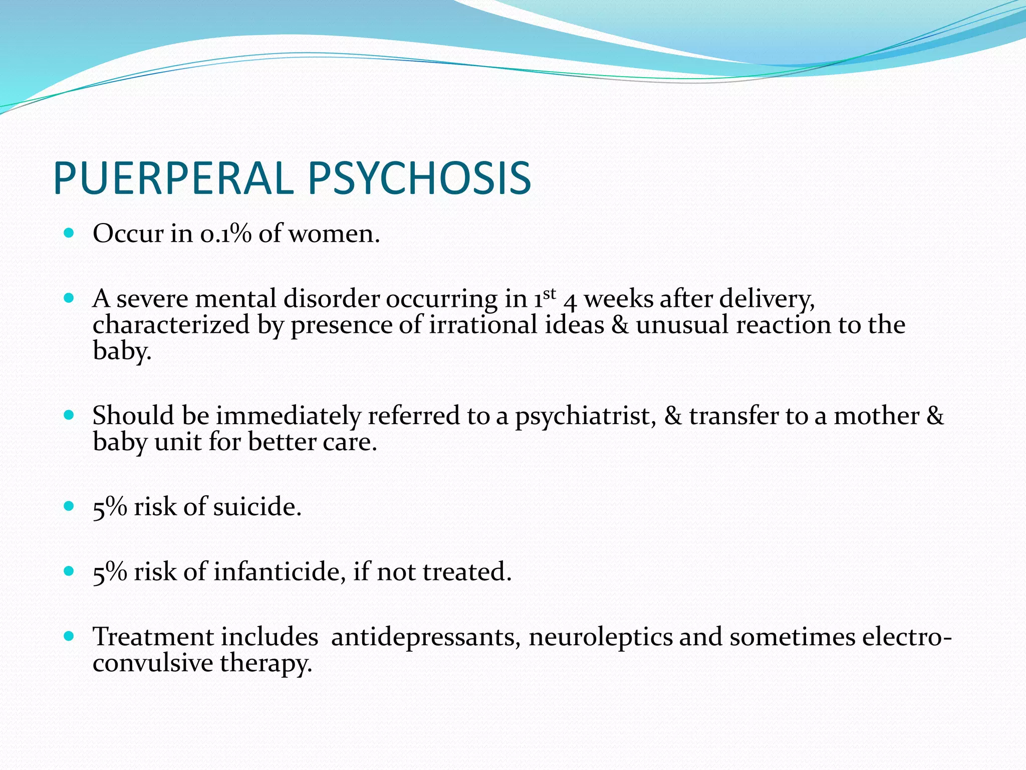 Puerperium and lactation | PPTX