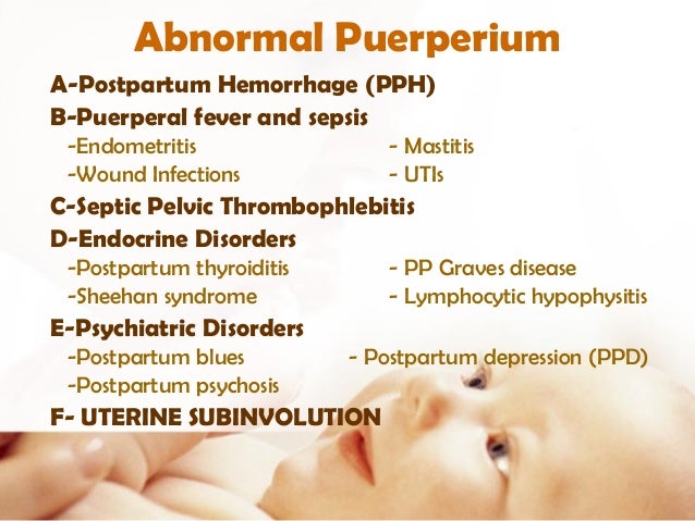 Puerperium normal & abnormal prof.salah roshdy
