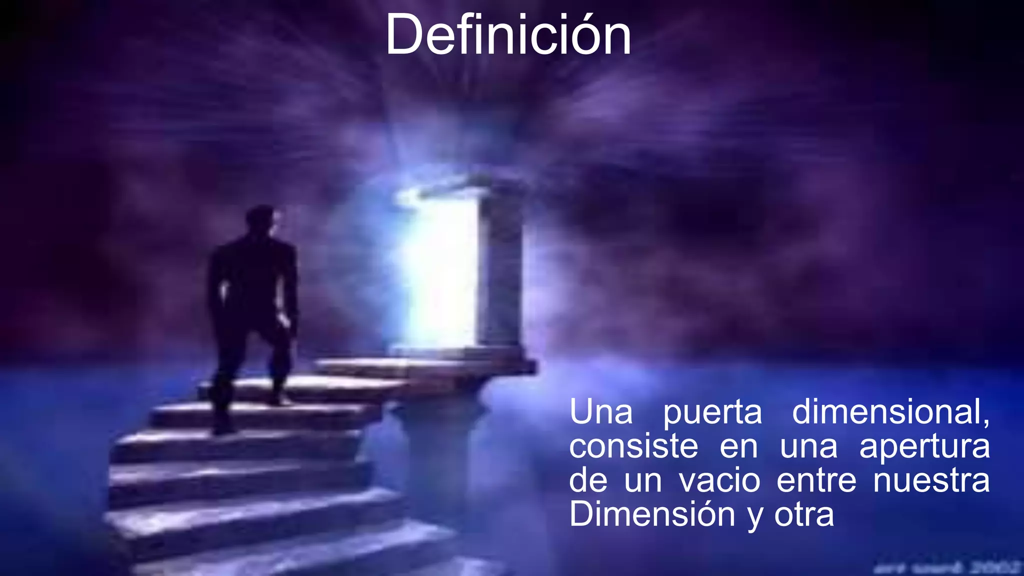 Puertas dimensionales | PPTX