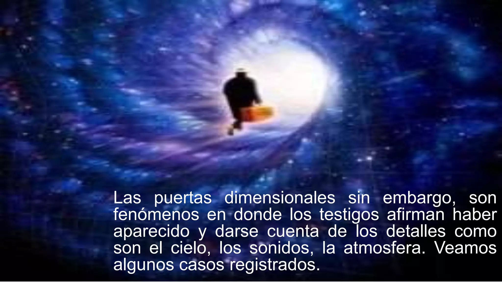 Puertas dimensionales | PPTX