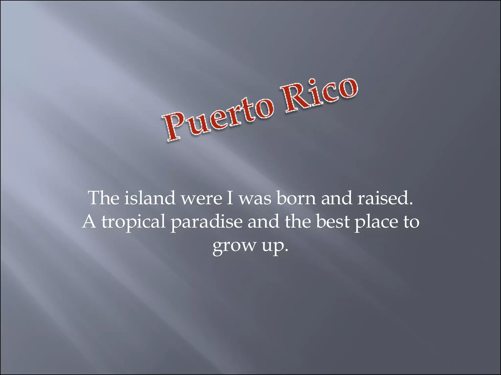 Puerto Rico | PPT