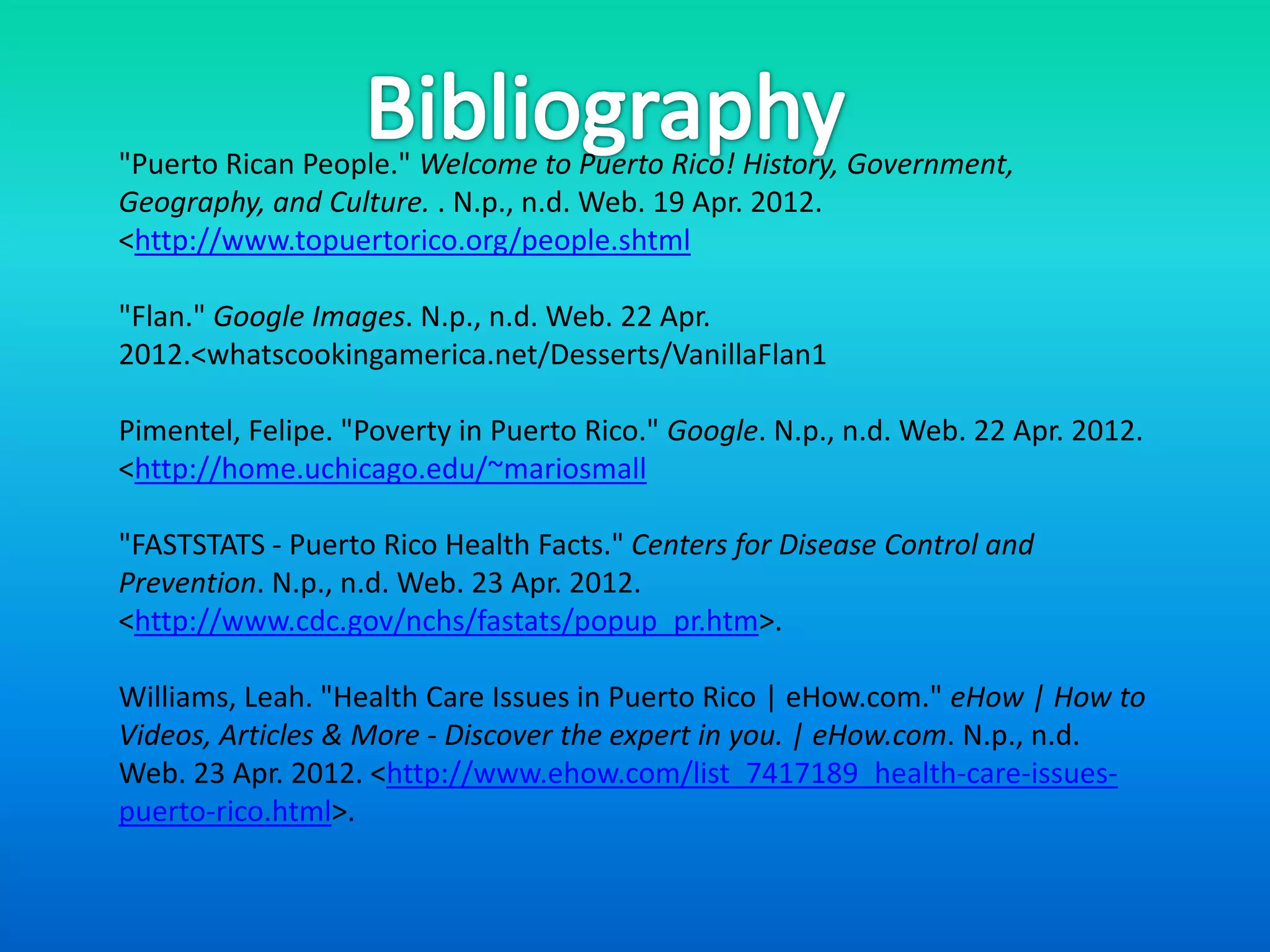 Puerto rico project | PPT