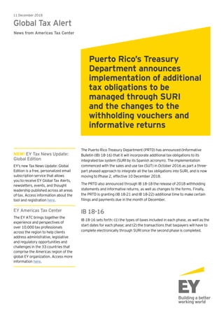 Puerto Rico's Treasury Department announces new services and ...