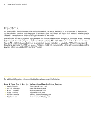 Puerto Rico's Treasury Department announces new services and ...