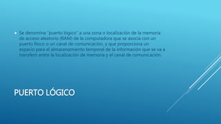 PUERTOS DEL PC | PPTX