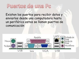 10 PUERTOS DE LA COMPUTADORA, Imagenes Y Sus Funciones | atelier-yuwa.ciao.jp