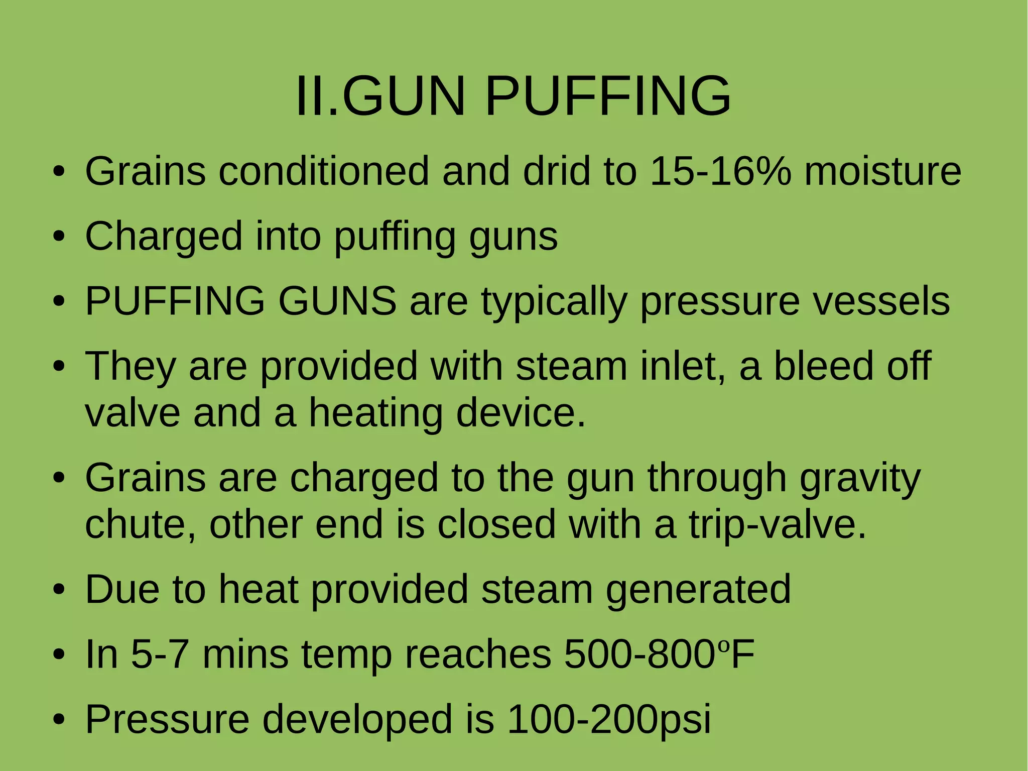 Puffing | PDF