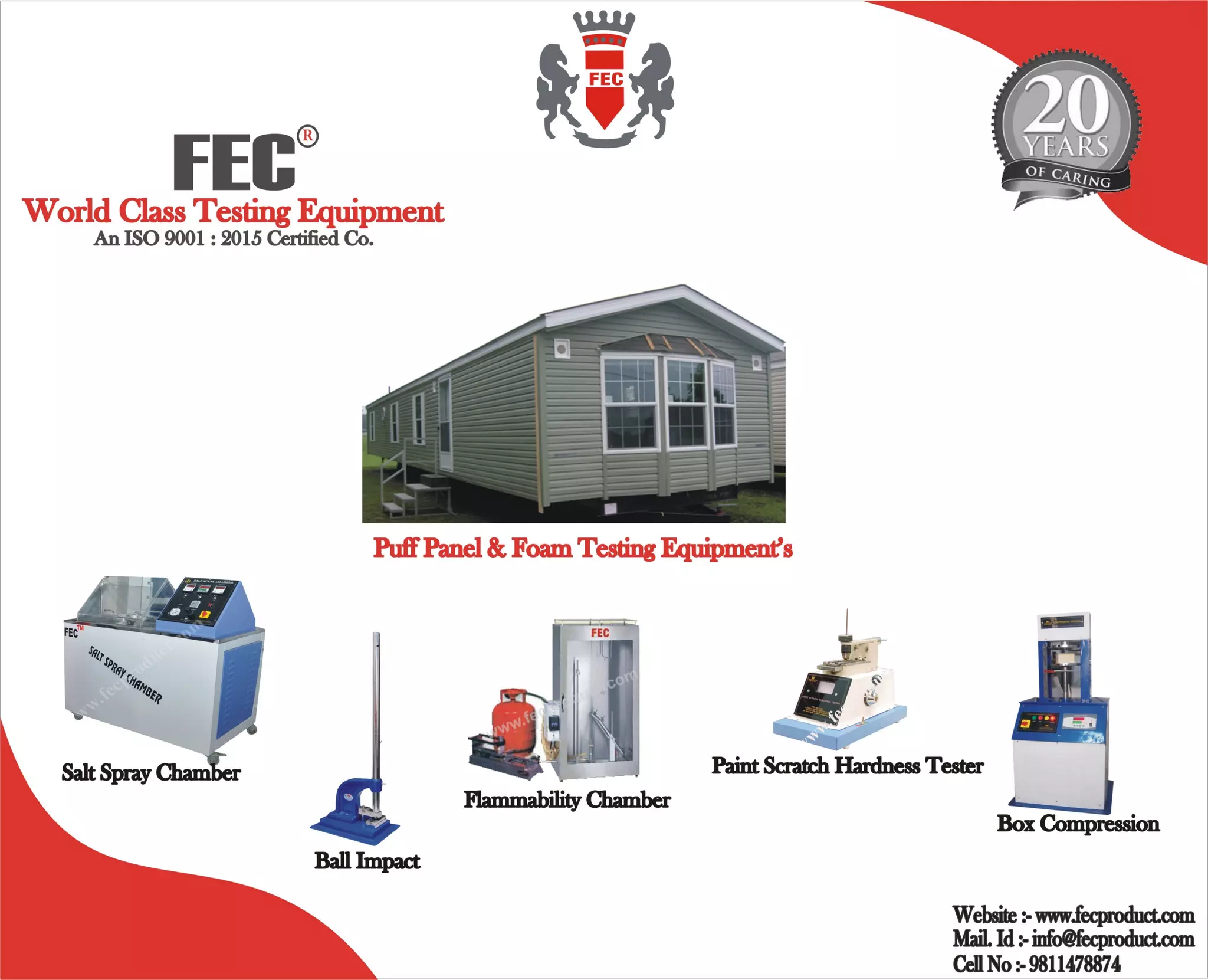 Testing/Manufacture/Puff panel testing Equipment | PPT
