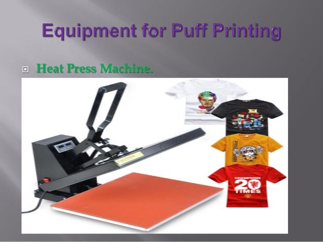 Puff printing