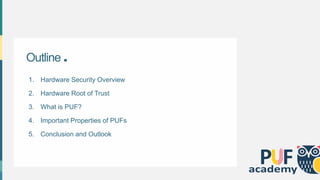 PUF_lecture1.pdf | Information and Network Security | Computing