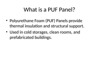 PUF_Panel_Manufacturing_PERROQUETA.pptx. | PPTX