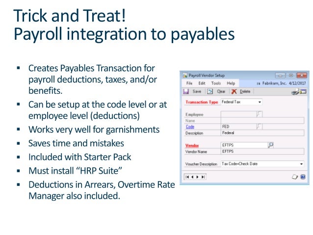 Integrity Data's Payroll User Group - April 2015