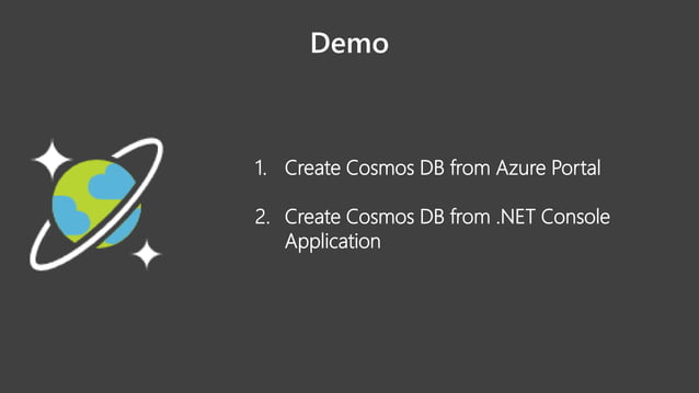 Building scalable and efficient data driven apps using Azure Cosmos DB | PPT