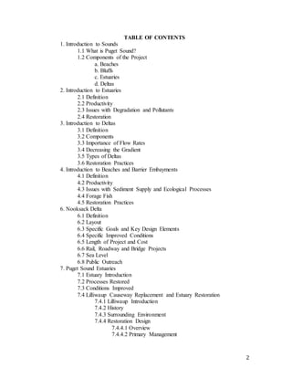 Puget Puget sound restoration 424 final | PDF