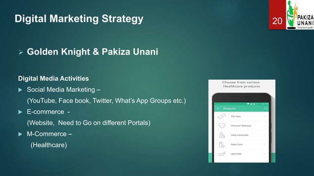 Pakiza Unani marketing strategy plan | PPTX | Marketing and Advertising | Business