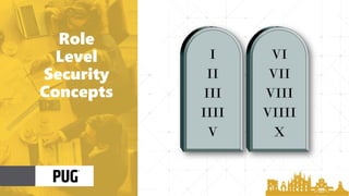 Power BI - Dynamic role level security | PDF