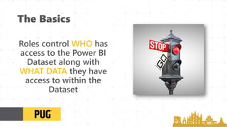 Power BI - Dynamic role level security | PDF