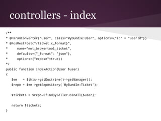 Datagrids with Symfony 2, Backbone and Backgrid | PPT