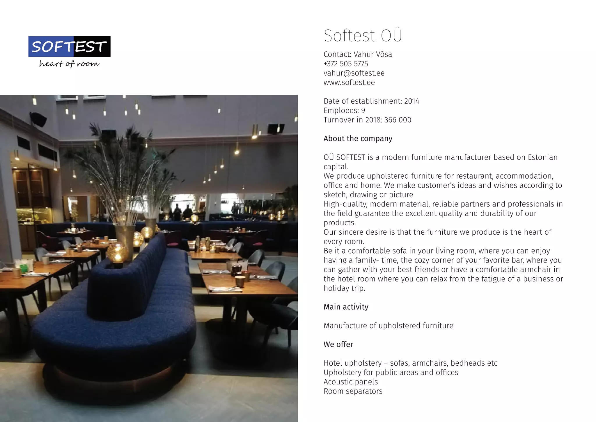 Furniture Cluster of South-East Estonia | PDF