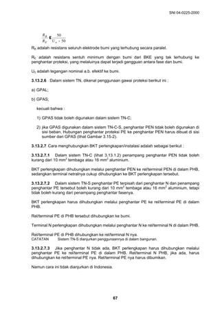 Persyaratan Umum Instalasi Listrik (Puil 2000) | PDF