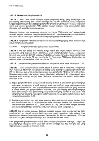 Persyaratan Umum Instalasi Listrik (Puil 2000) | PDF