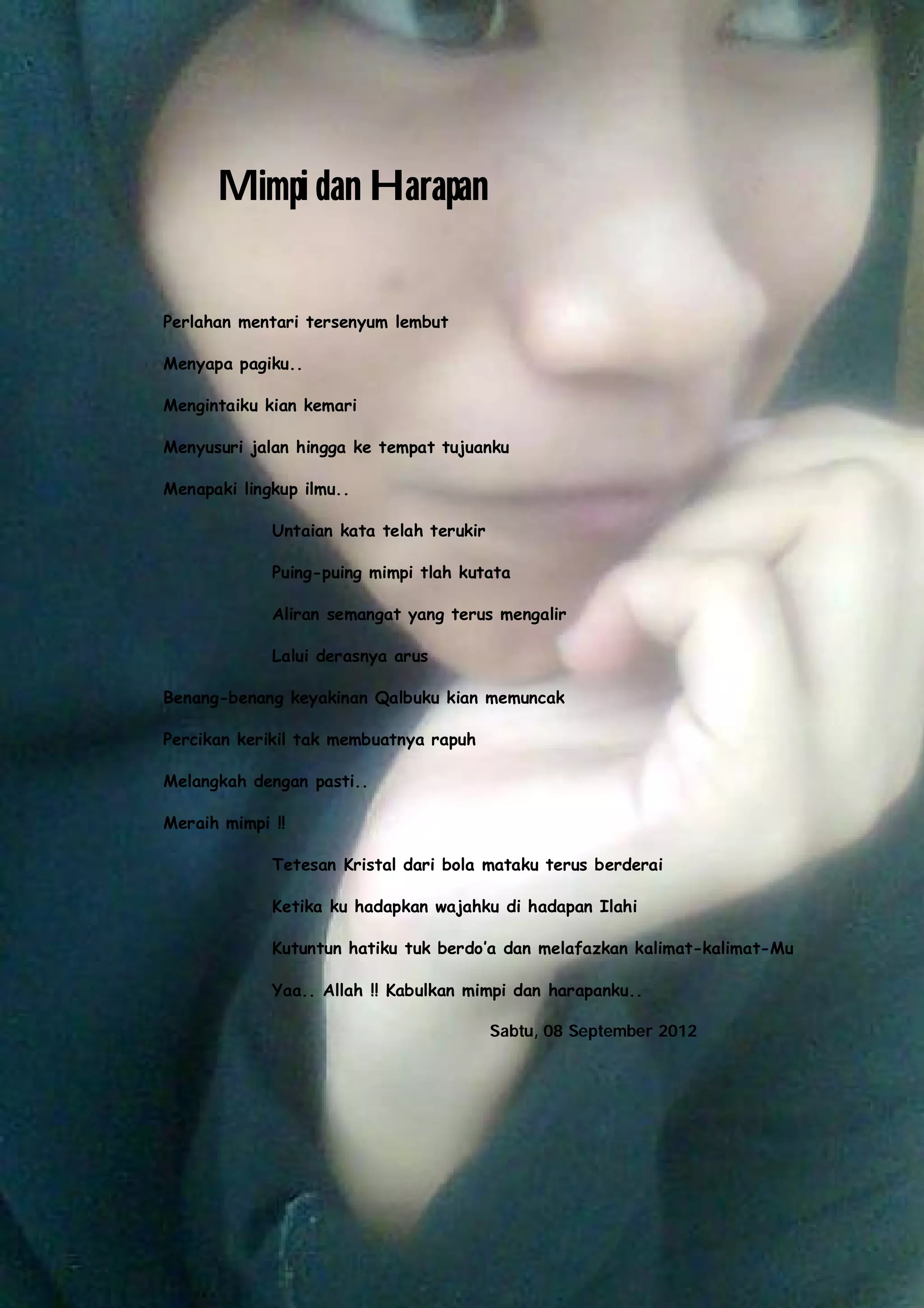 Puisi karya Nurul Hidayatullah Binti Andi Hasanuddin | PDF