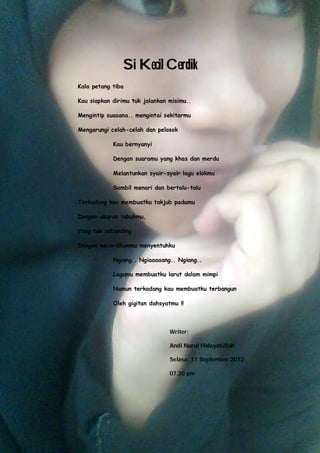 Puisi karya Nurul Hidayatullah Binti Andi Hasanuddin | PDF