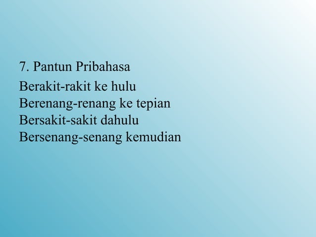 Puisi Rakyat.pptx bahasa indonesia kelas 8 | PPTX