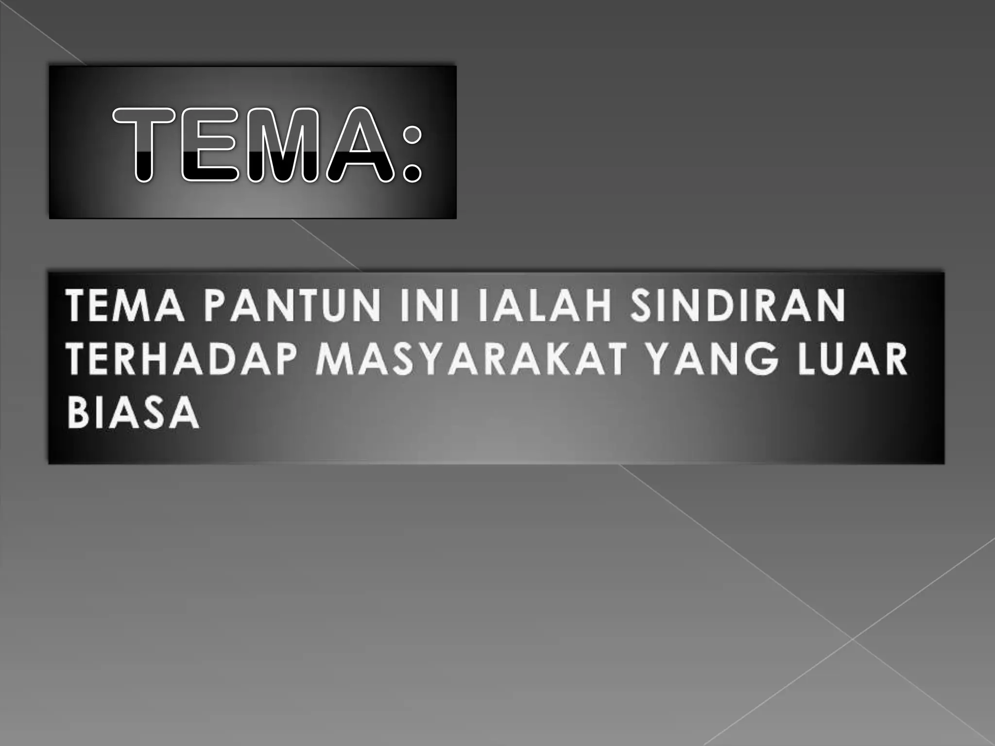 Puisi tradisional (pantun empat kerat) | PPTX