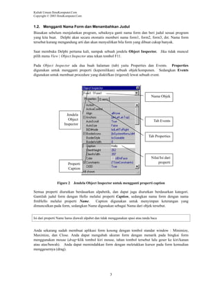 Pemograman delphi untuk pemula | PDF