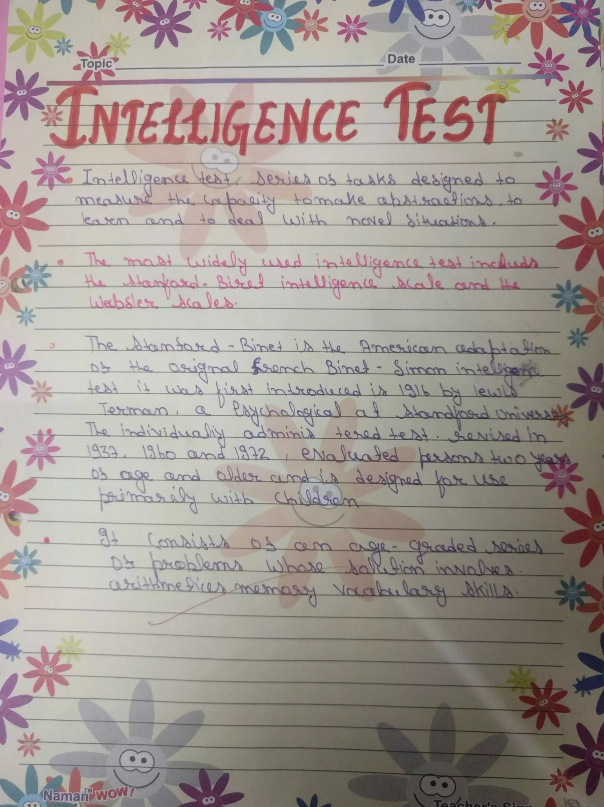 Assignment PSE2, BEd, 1st year | PDF