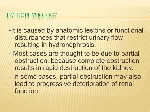 Puj obstruction | PPTX