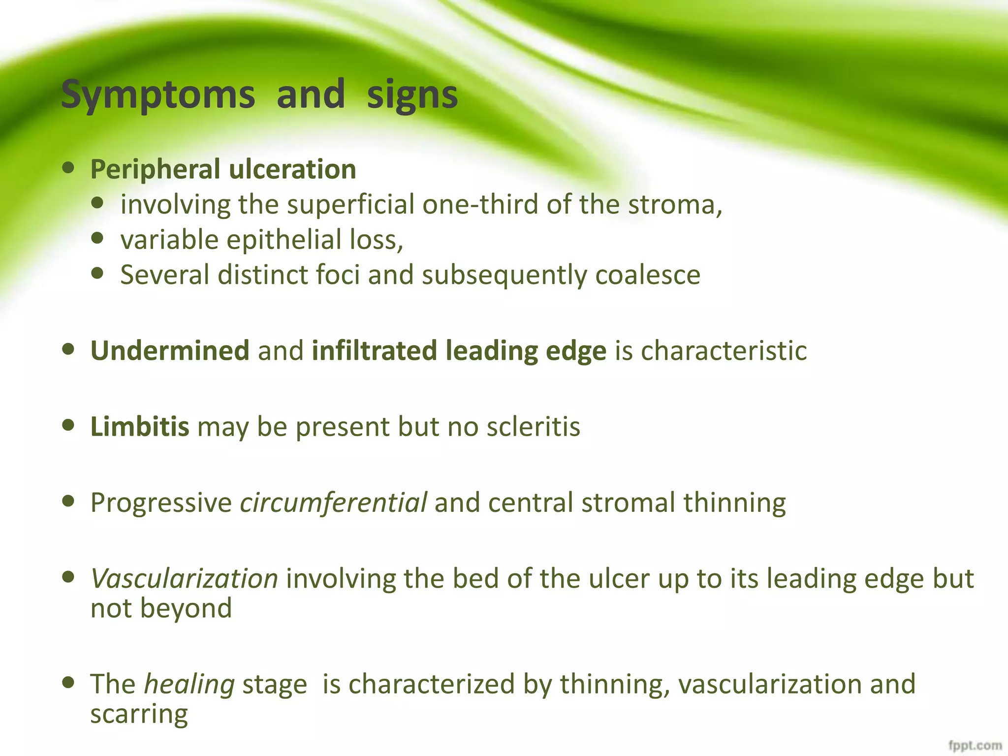 Peripheral Ulcerative Keratitis.Dr Ferdous | PPTX